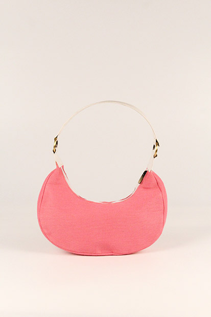 JACIRA – Moon Baguette Powder Pink – Jute Smart – Jute hand bags and ...